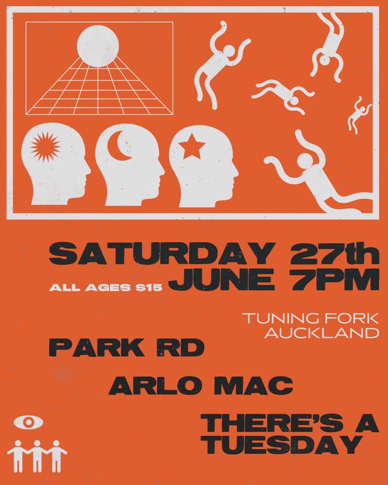 Events - Gig Guide: Park Rd, Arlo Mac & There's A Tuesday - NZ Musician