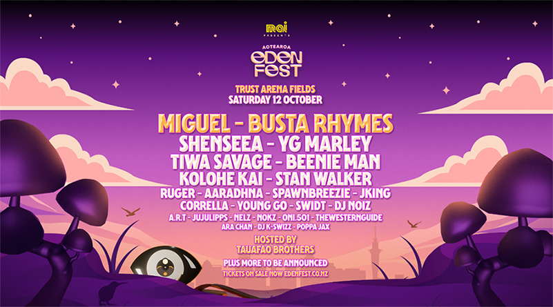 Events - Super Saturday Coming In October: Eden Fest 2024 - NZ Musician