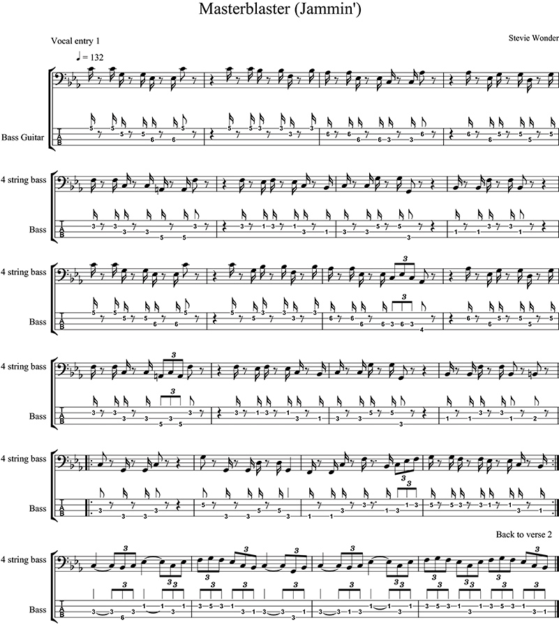 Lesson - Deep Thinking: Stevie Wonder’s Masterblaster (Jammin’)