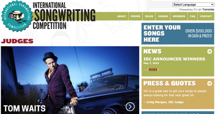 News - International Songwriting Competition 2024 Results Announced - NZ Musician